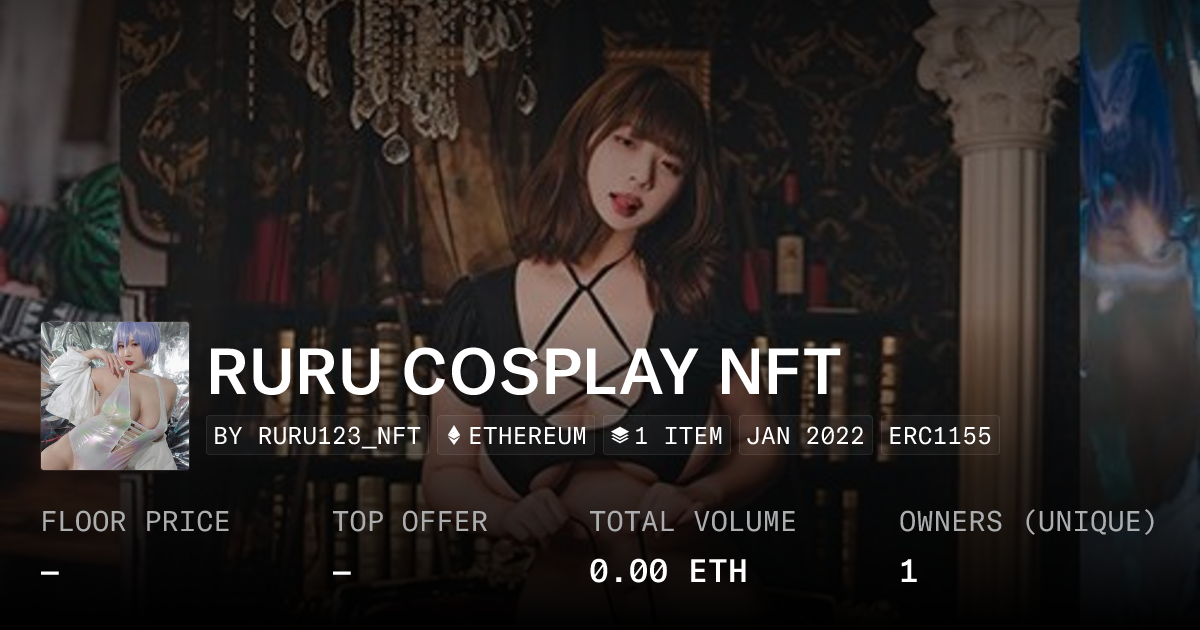 RURU COSPLAY NFT - Collection | OpenSea
