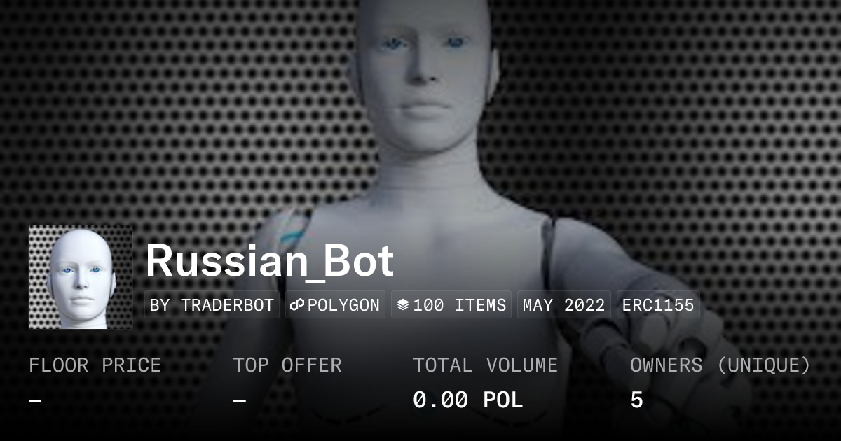 Russian_Bot - Collection | OpenSea