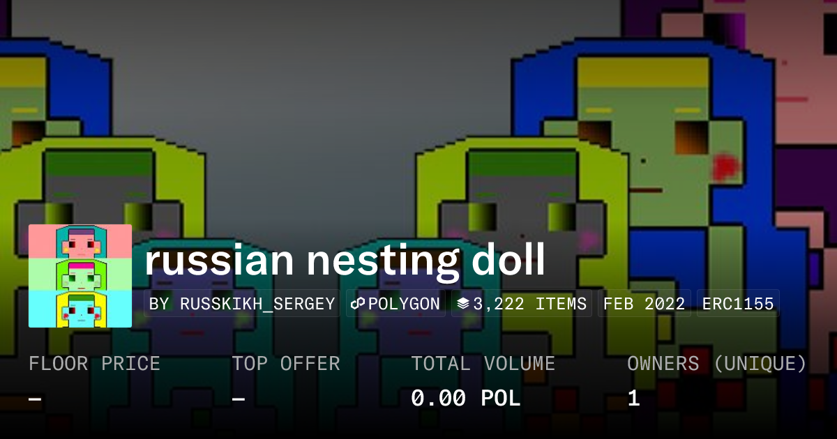 russian nesting doll - Collection | OpenSea