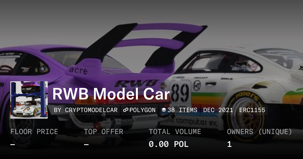 RWB Model Car - Collection | OpenSea