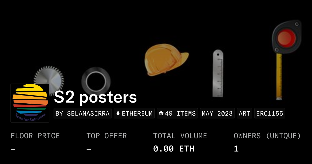 S2 posters - Collection | OpenSea