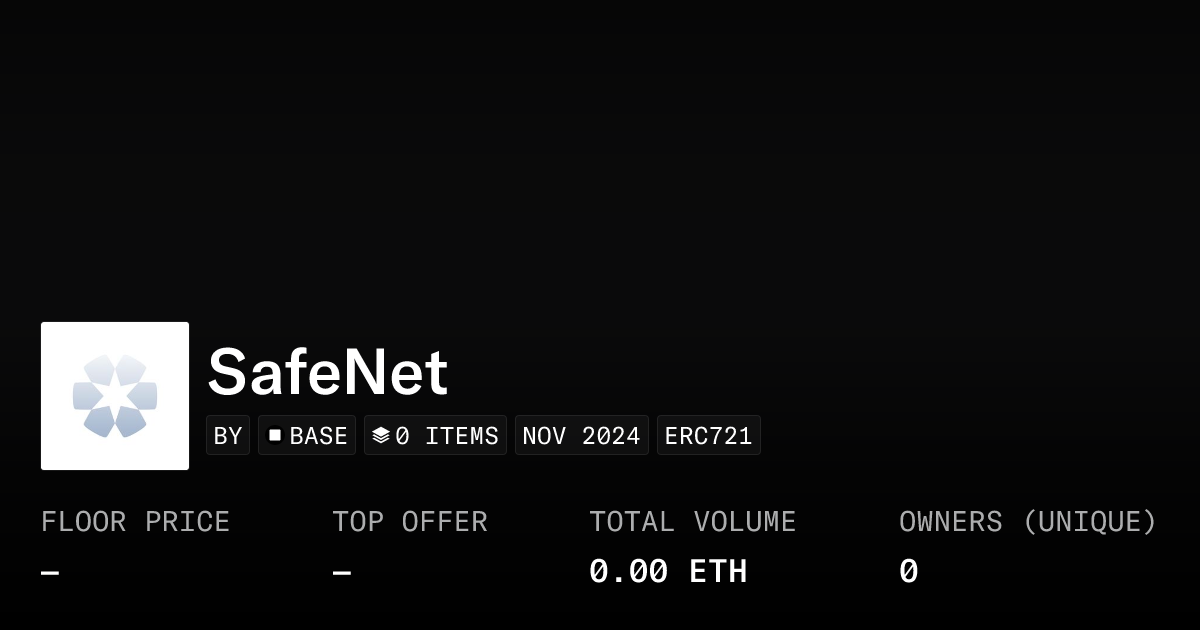 SafeNet - Collection | OpenSea