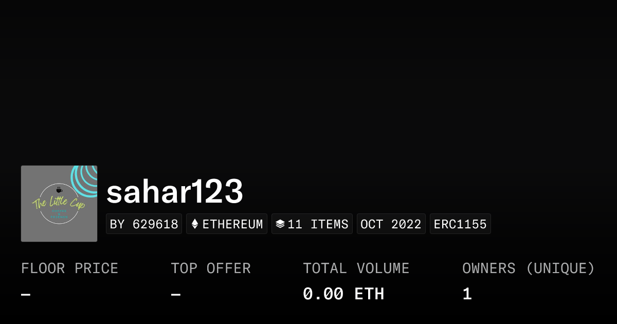 sahar123 - Collection | OpenSea