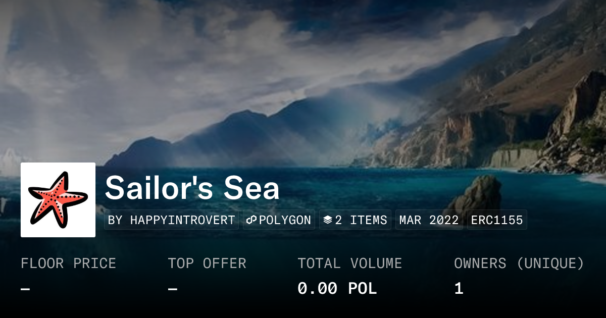 Sailor's Sea - Collection | OpenSea