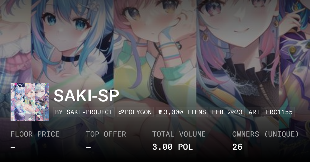 SAKI-SP - Collection | OpenSea