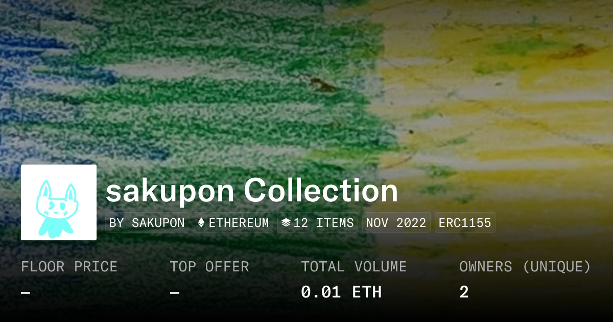 sakupon Collection - Collection | OpenSea