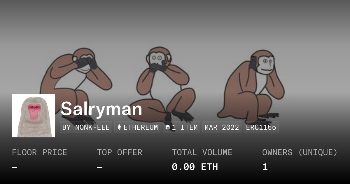 Salryman - Collection | OpenSea