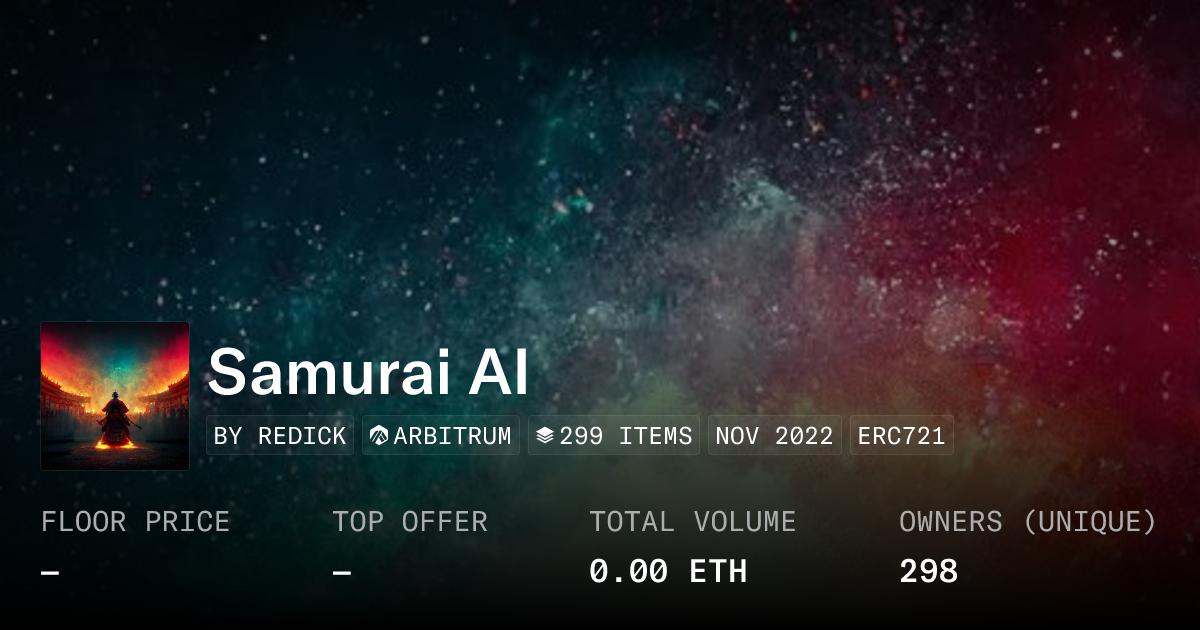 Samurai AI - Collection | OpenSea