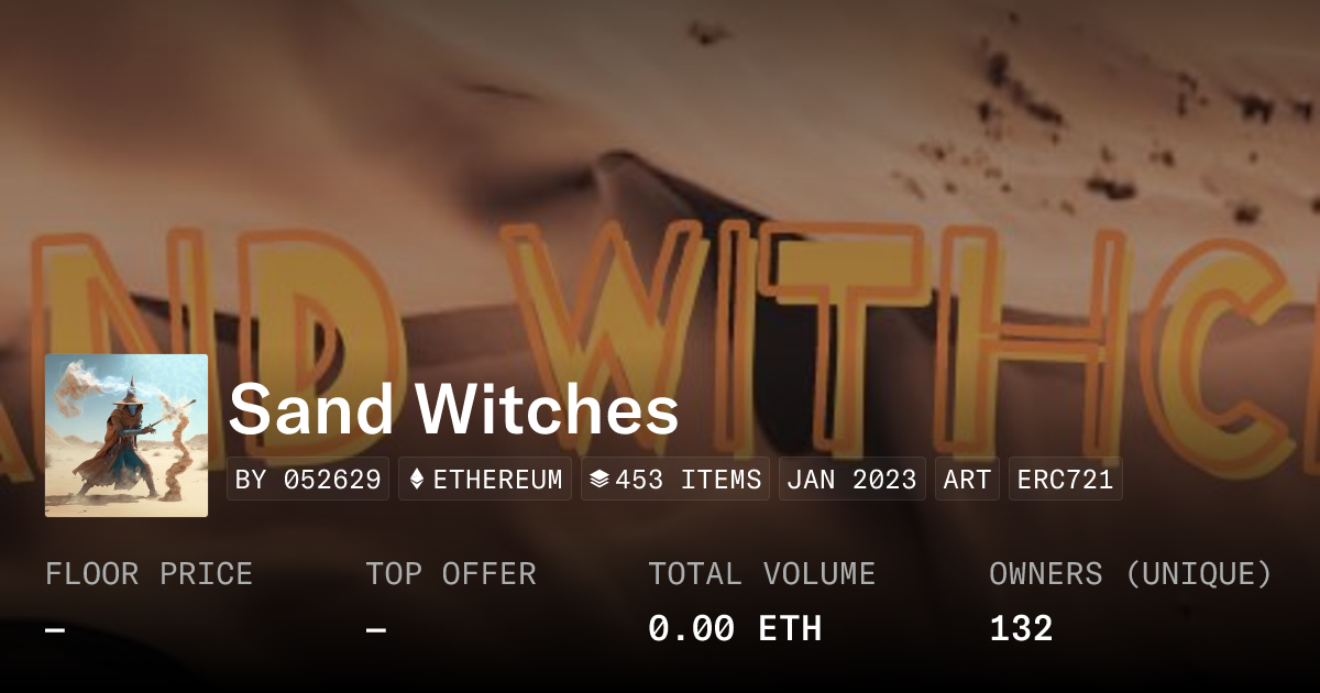 Sand Witches - Collection | OpenSea