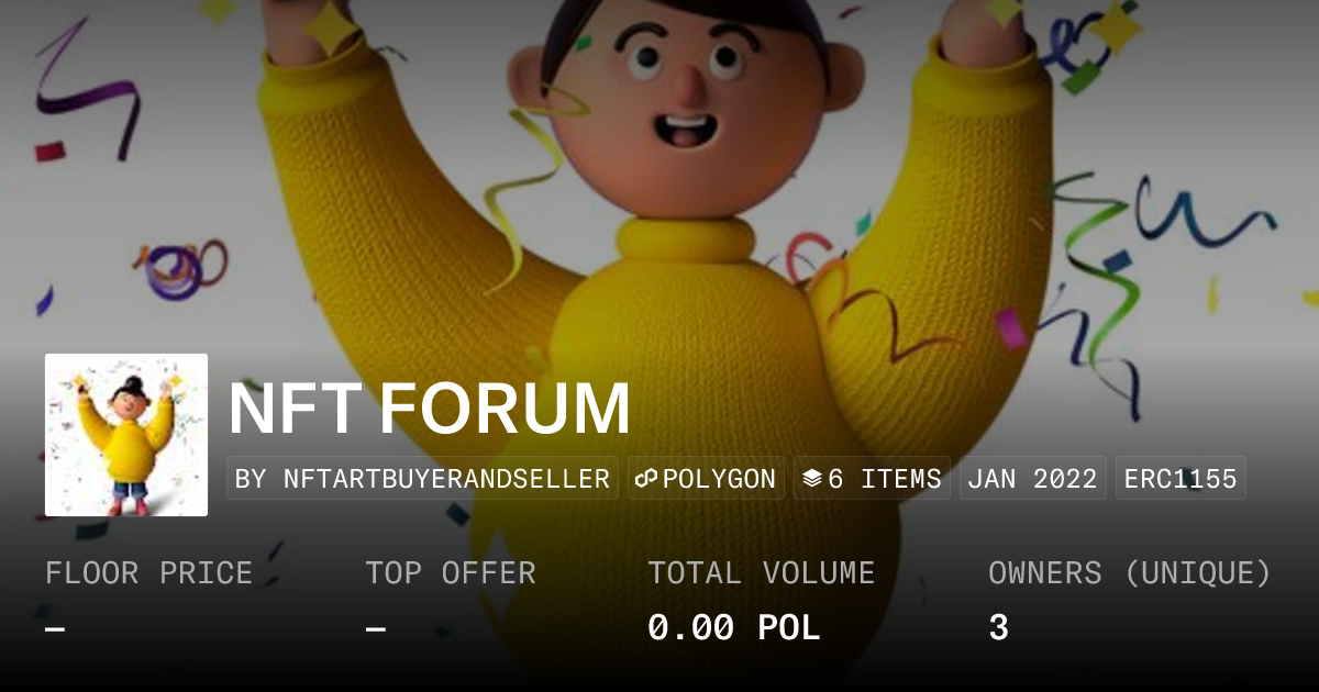 NFT FORUM - Collection | OpenSea