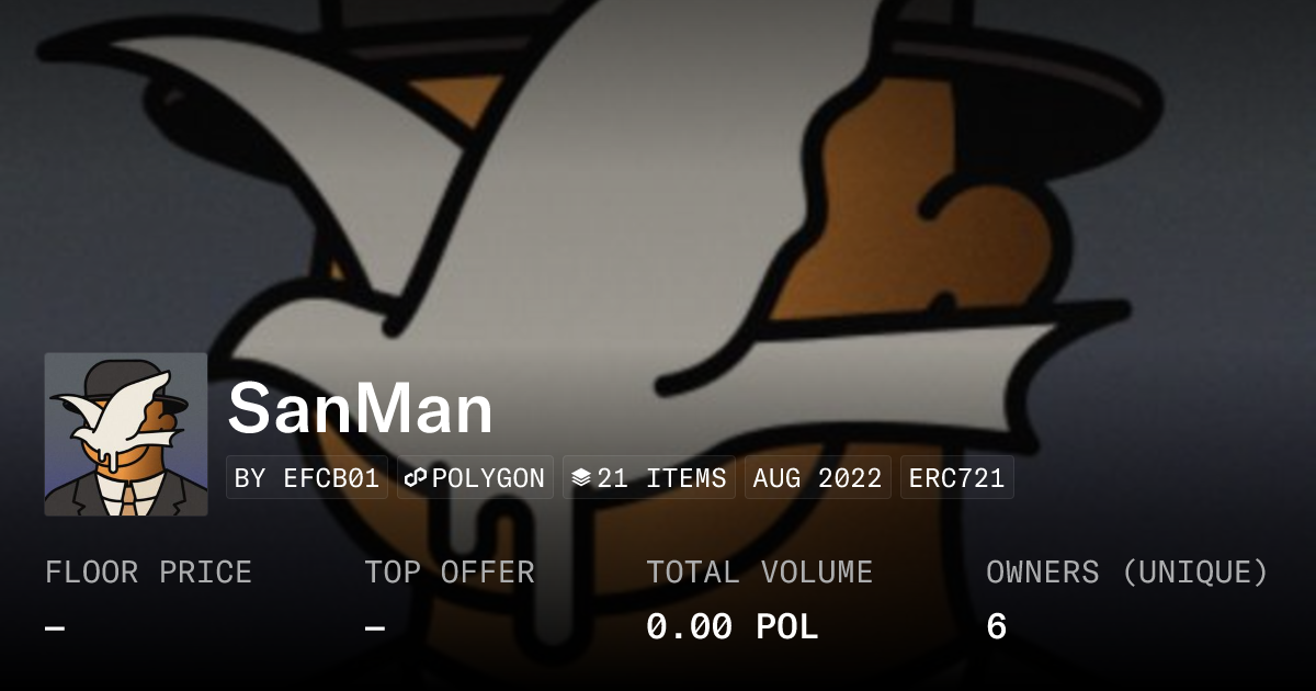 SanMan - Collection | OpenSea