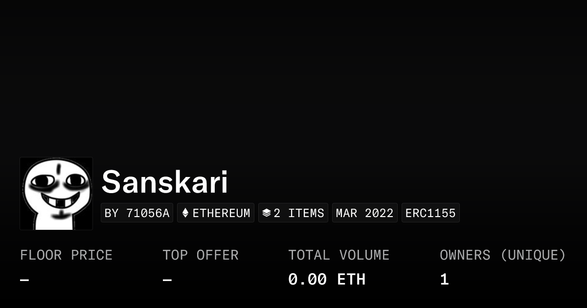 Sanskari - Collection | OpenSea