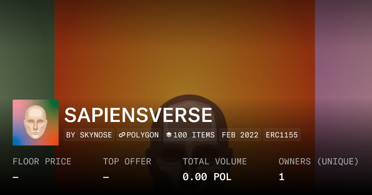 SAPIENSVERSE - Collection | OpenSea