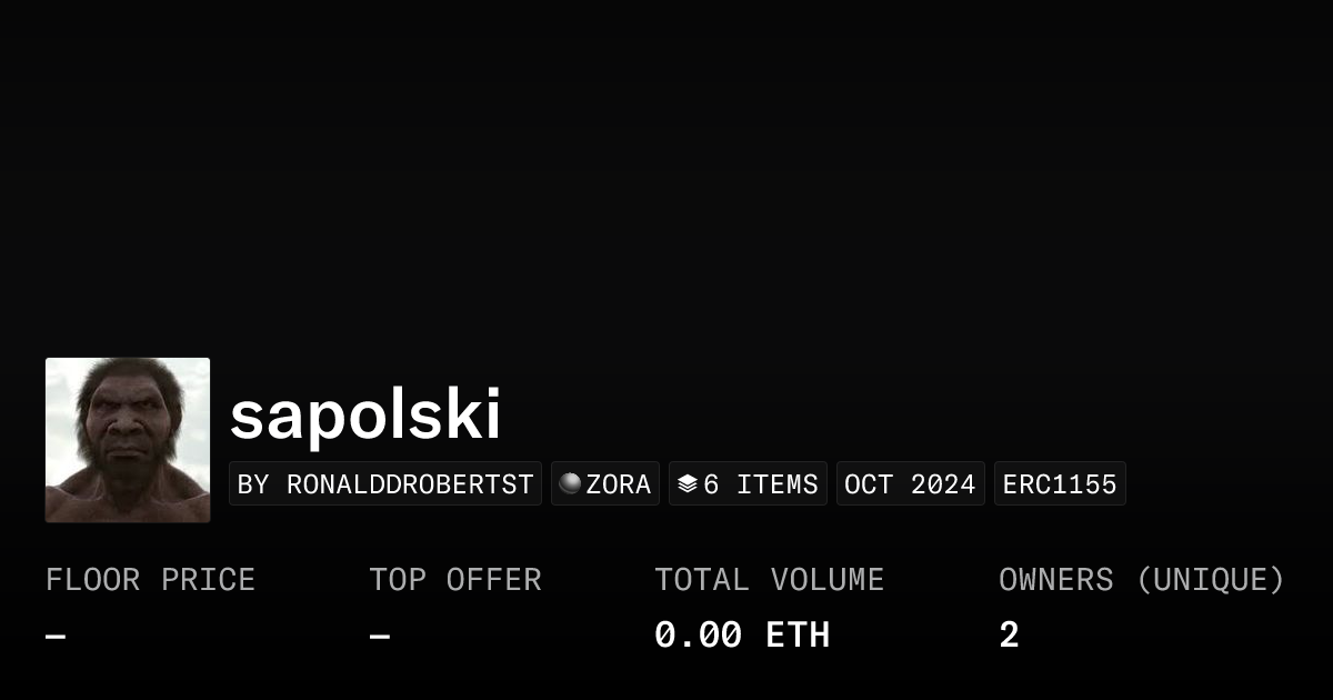 sapolski - Collection | OpenSea