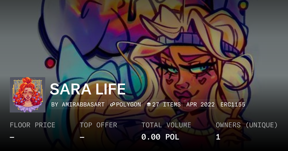 SARA LIFE - Collection | OpenSea