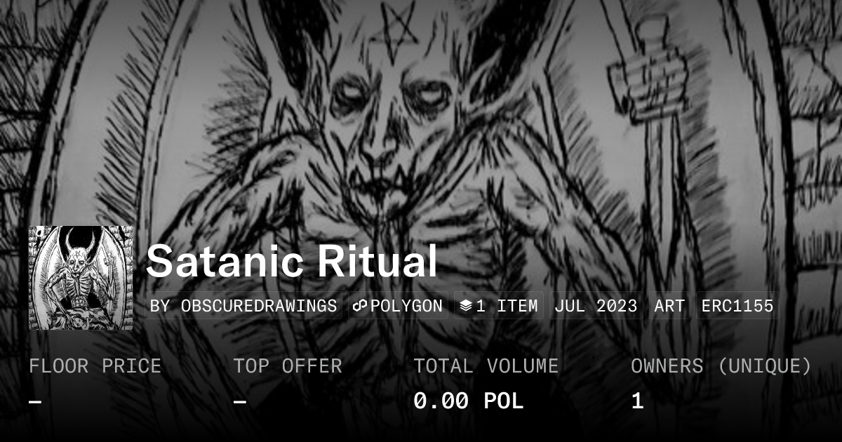 Satanic Ritual - Collection | OpenSea
