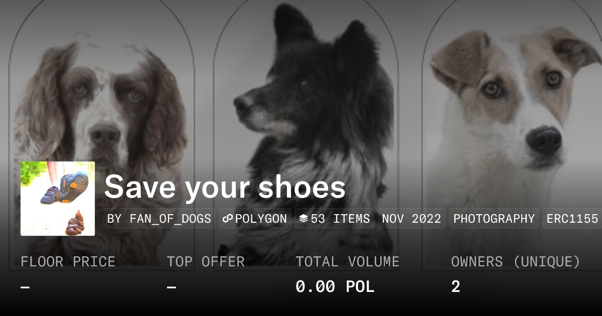 Save your shoes - Collection | OpenSea