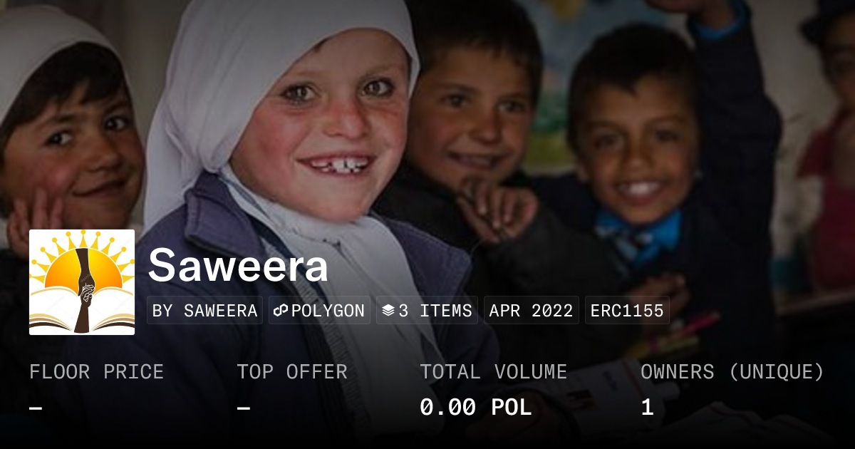 Saweera - Collection | OpenSea