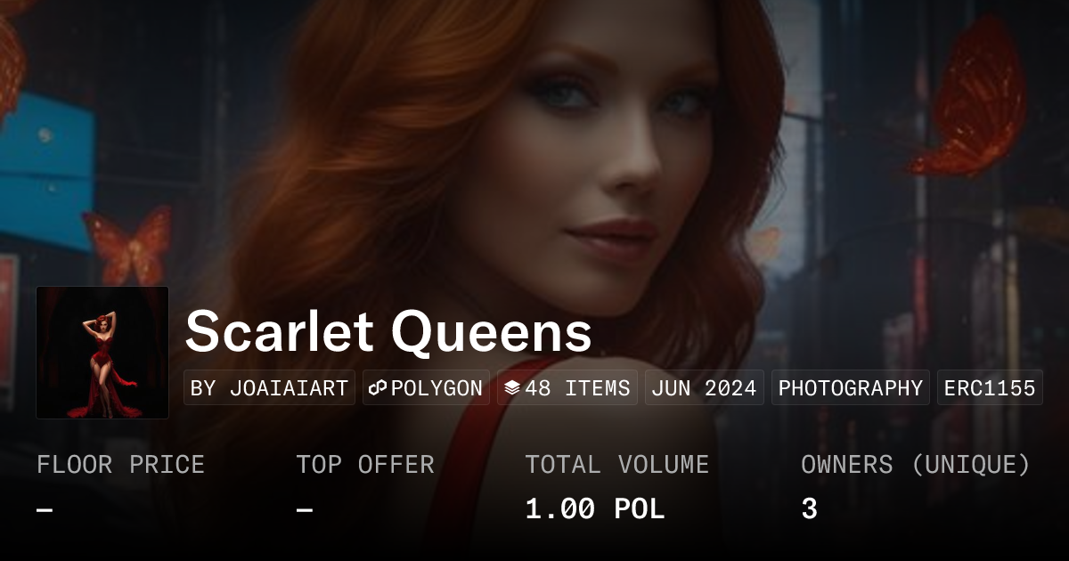 Scarlet Queens - Collection | OpenSea
