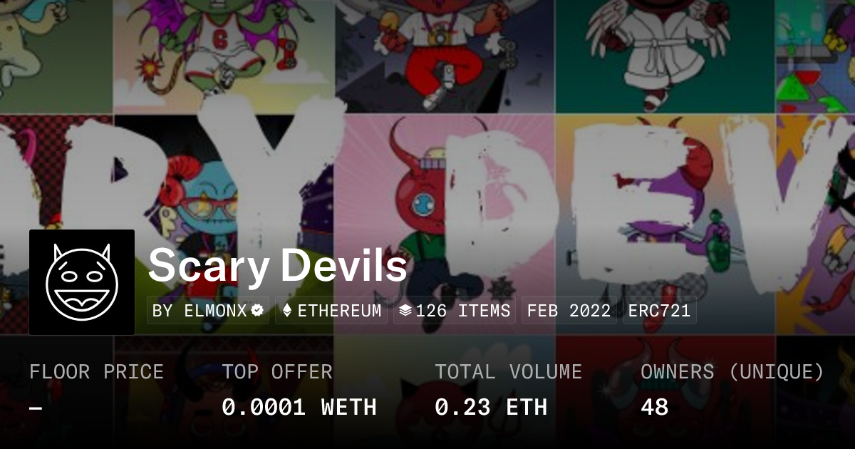 Scary Devils - Collection | OpenSea