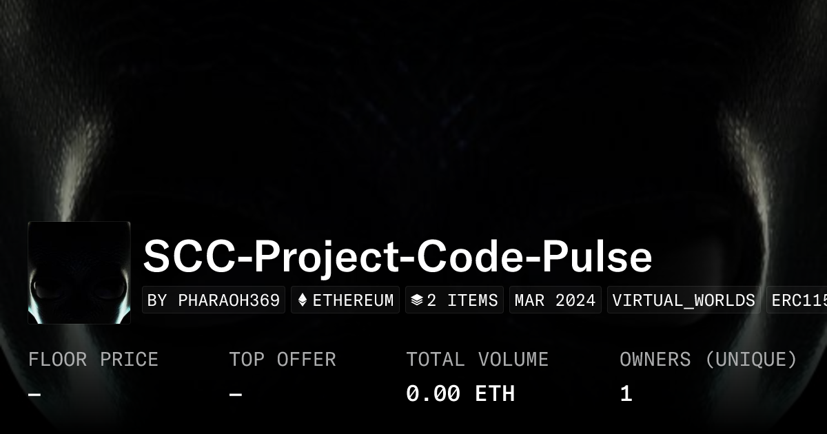 SCC-Project-Code-Pulse - Collection | OpenSea