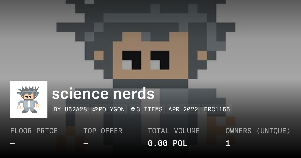 science nerds - Collection | OpenSea