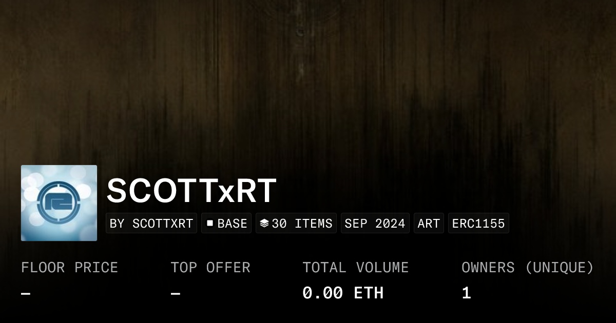 SCOTTxRT - Collection | OpenSea