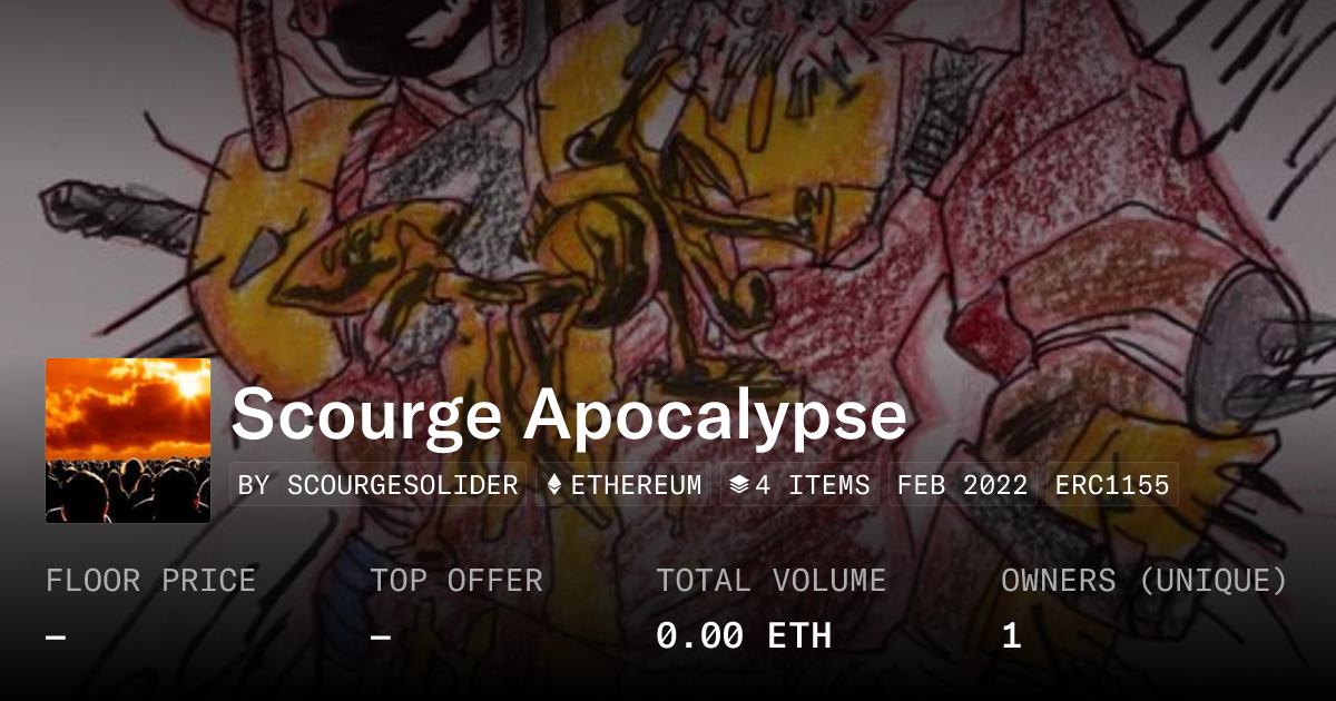 Scourge Apocalypse - Collection | OpenSea
