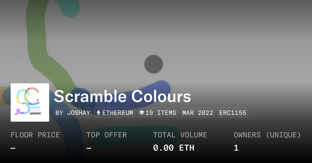 Scramble Colours - Collection | OpenSea