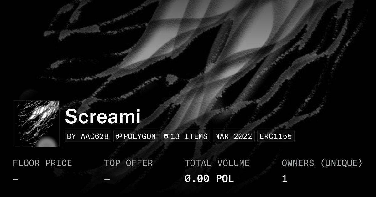 Screami - Collection | OpenSea