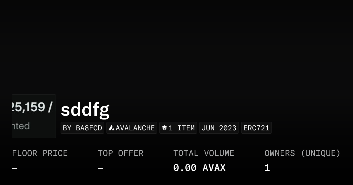 sddfg - Collection | OpenSea