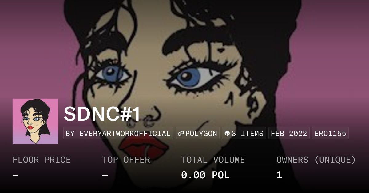 SDNC#1 - Collection | OpenSea