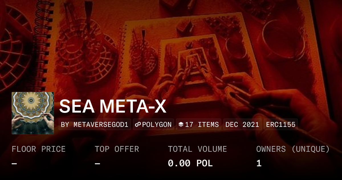 SEA META-X - Collection | OpenSea