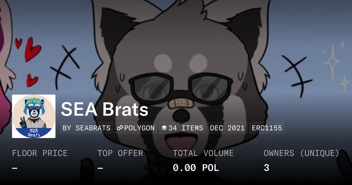 SEA Brats - Collection | OpenSea
