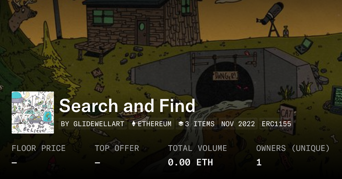 Search and Find - Collection | OpenSea