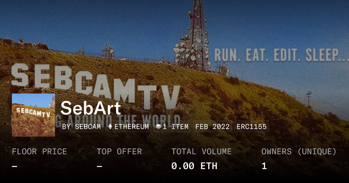 SebArt - Collection | OpenSea