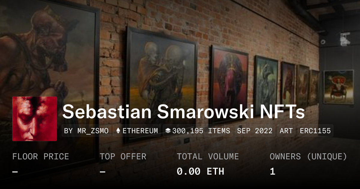 Sebastian Smarowski NFTs - Collection | OpenSea