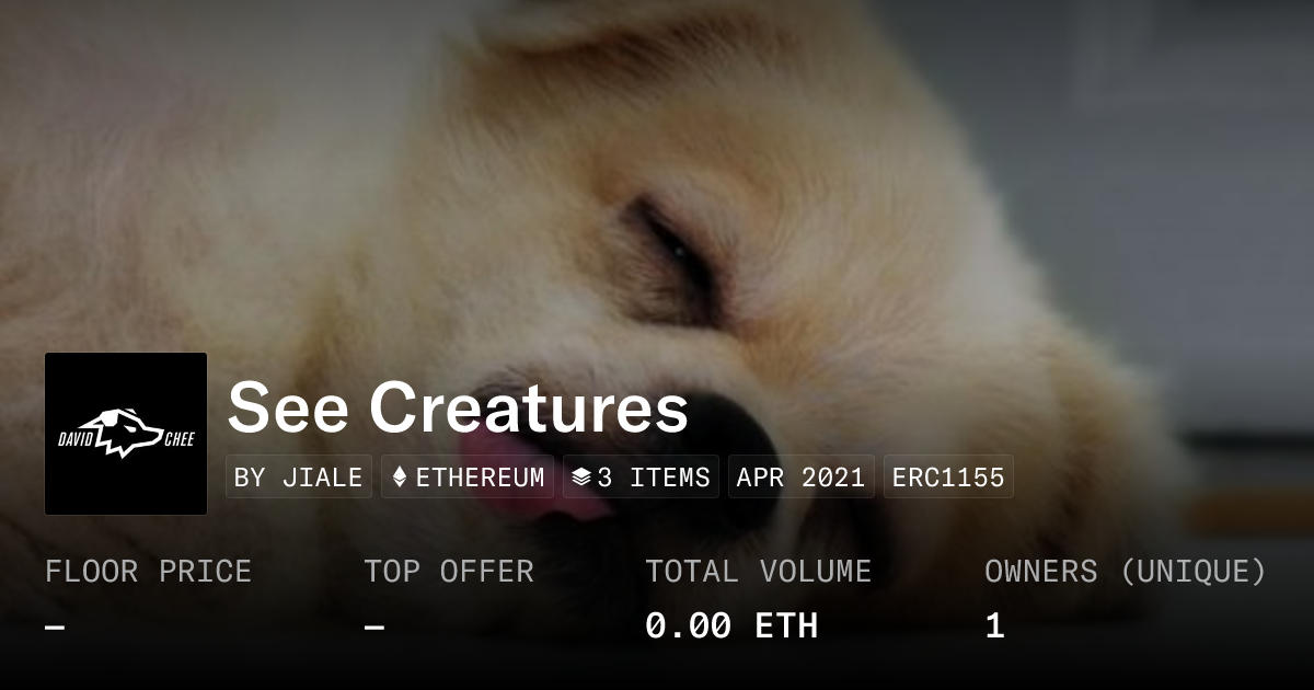 See Creatures - Collection | OpenSea