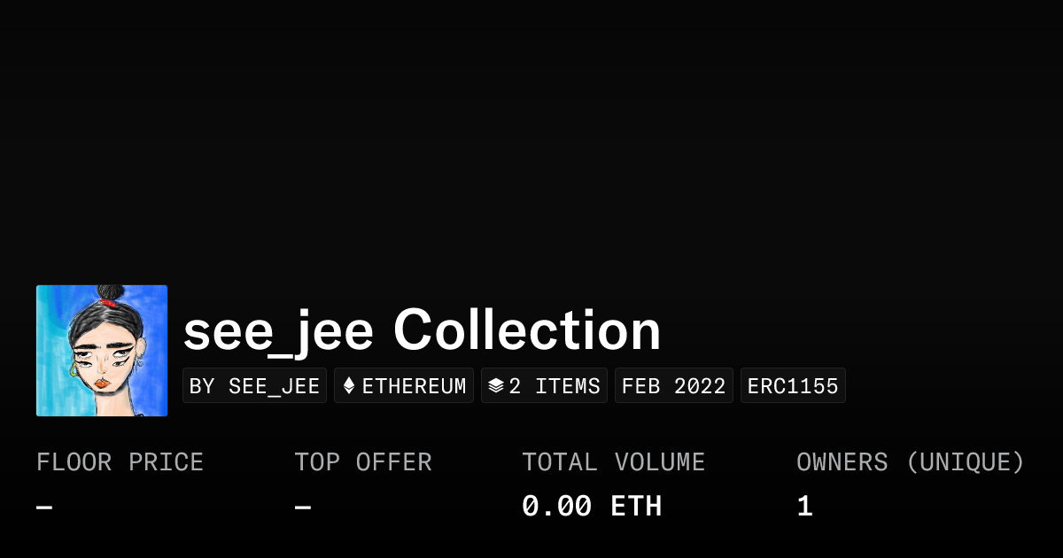 see_jee Collection - Collection | OpenSea