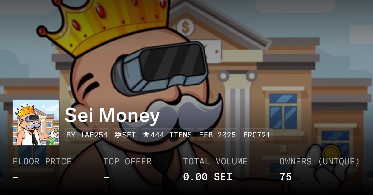 Sei Money - Collection | OpenSea