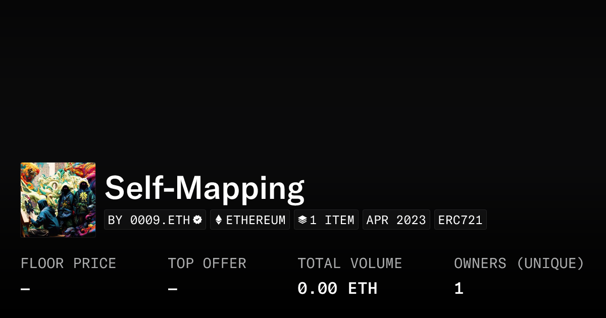 Self-Mapping - Collection | OpenSea