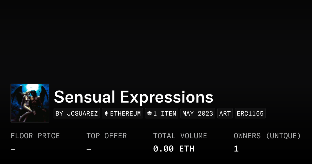 Sensual Expressions - Collection | OpenSea
