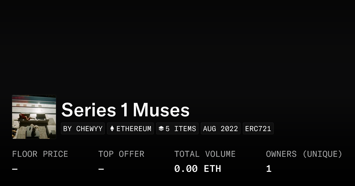 Series 1 Muses - Collection | OpenSea