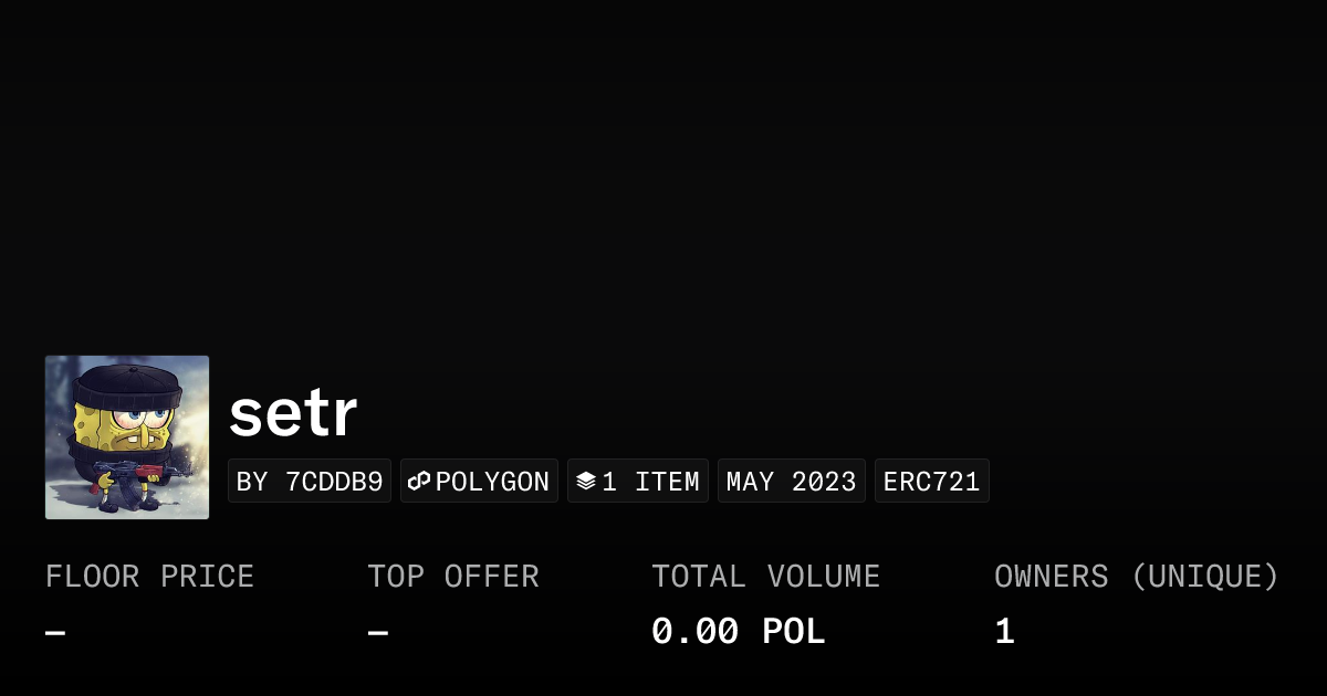 setr - Collection | OpenSea