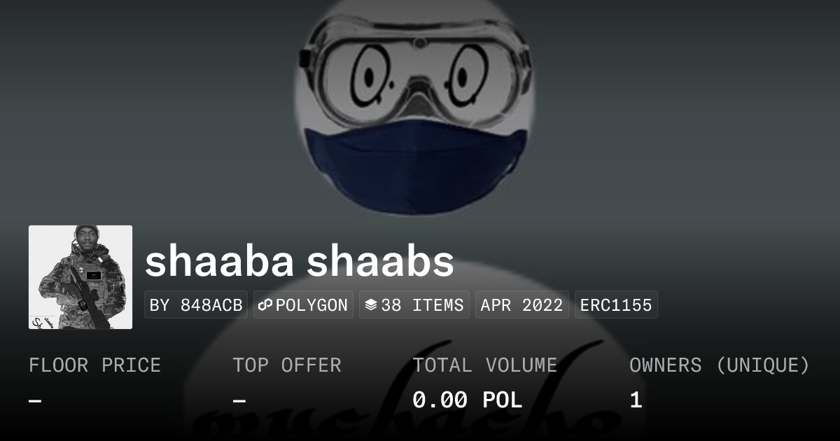 shaaba shaabs - Collection | OpenSea