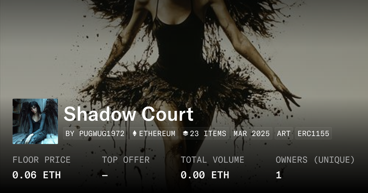 Shadow Court - Collection | OpenSea