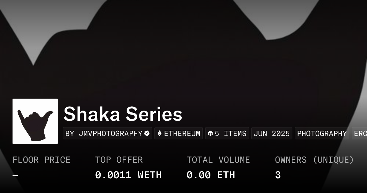 Shaka Series - Collection | OpenSea