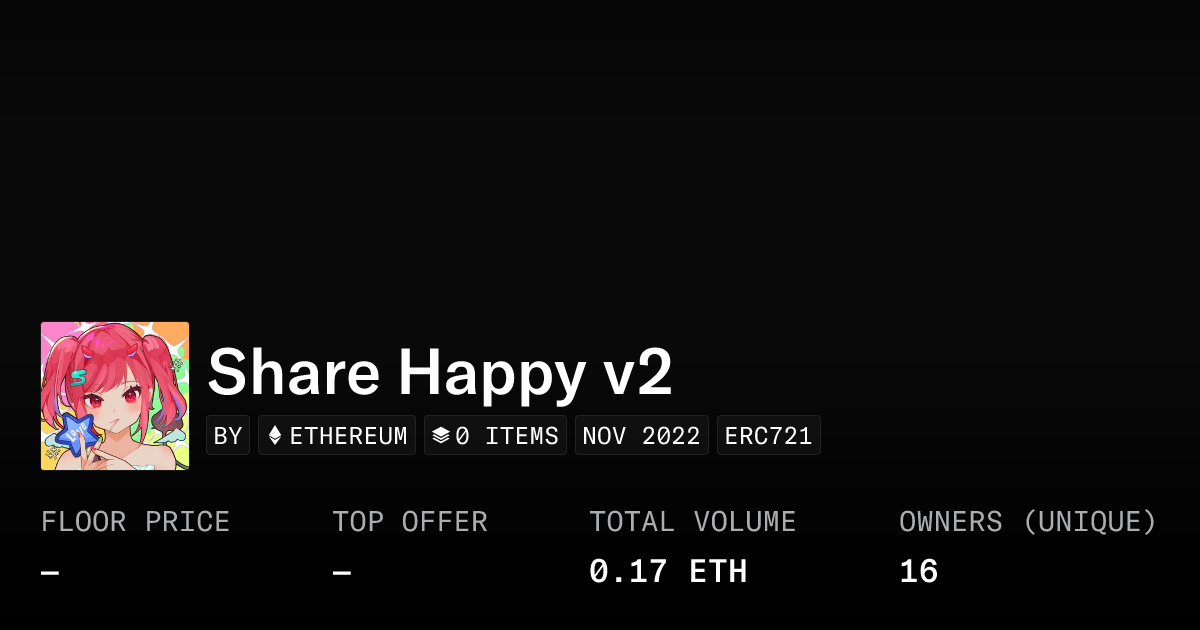 Share Happy v2 - Collection | OpenSea