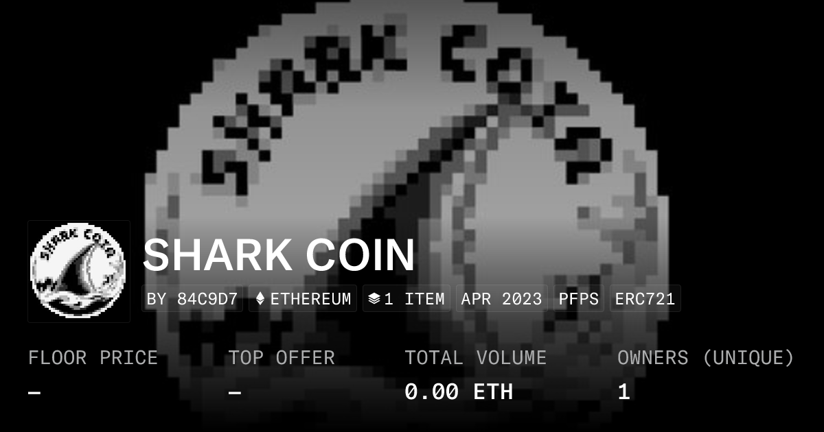 SHARK COIN - Collection | OpenSea