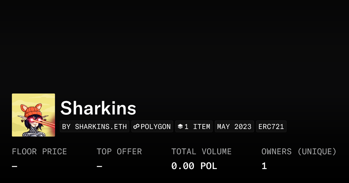 Sharkins - Collection | OpenSea